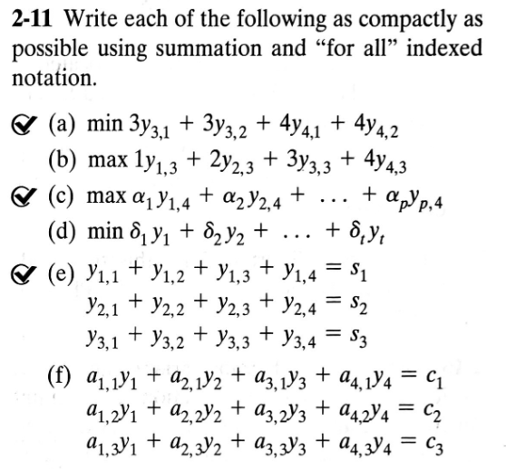 Solved 2-11 Write each of the following as compactly as | Chegg.com