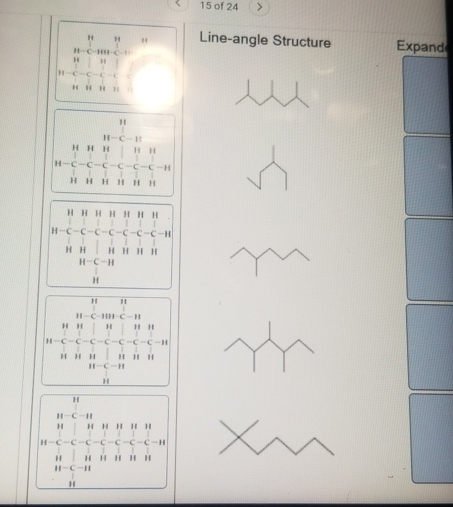 15 of 24 » Line-angle Structure Expand HCHC -с-с -с-с | Chegg.com