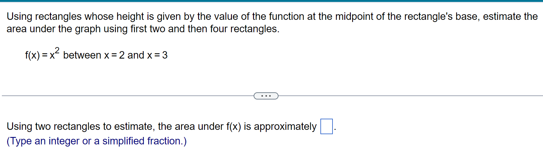 Solved Using rectangles whose height is given by the value | Chegg.com