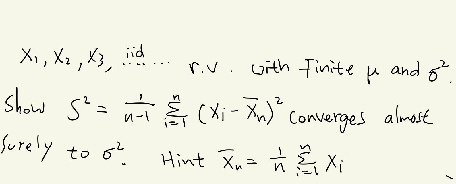 Solved X1, X2, X3, vid r.v. with finite 2 p and of 1 2 - -1 | Chegg.com