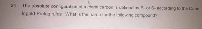 Solved 13 (1) R-3-aminobutane (2) S-2-aminobutane (3) | Chegg.com