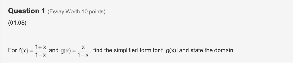 Solved Please answer this math problem. Make sure the | Chegg.com