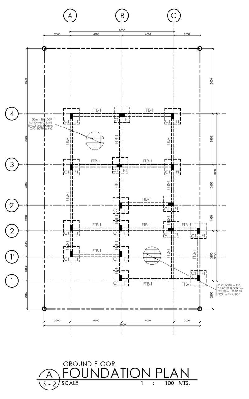 Solved A two-storey residential house with a special | Chegg.com