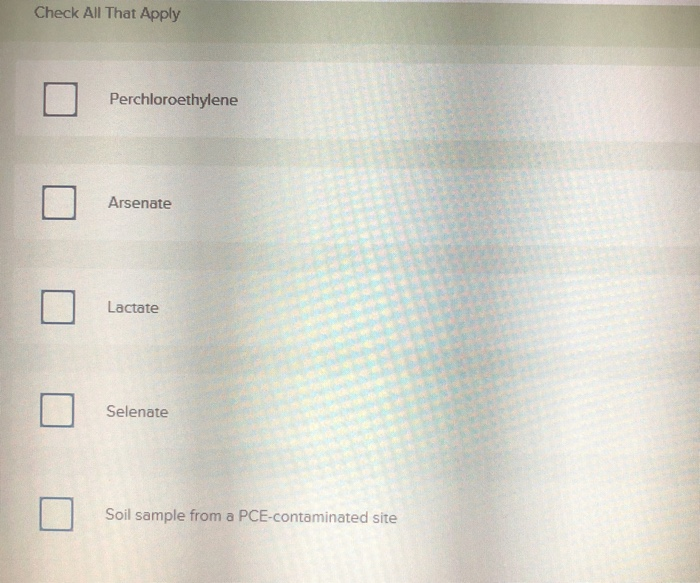 Solved Required information The use of perchloroethylene | Chegg.com