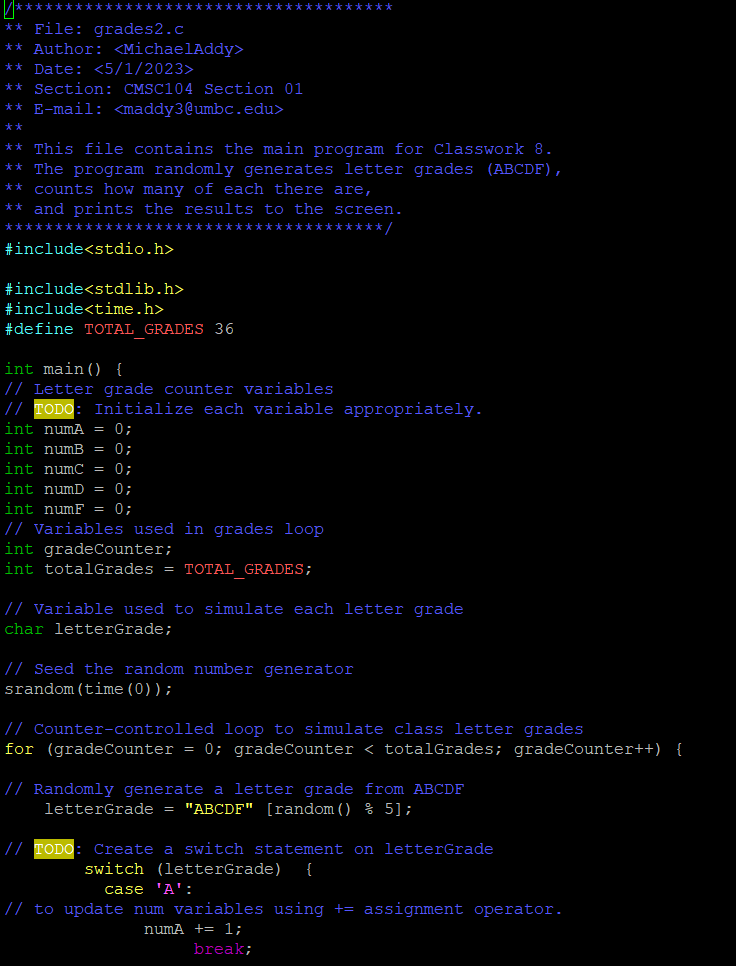 Solved Need help with coding this in C. I have a majority of | Chegg.com