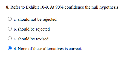 Solved Exhibit 10-9 Two major automobile manufacturers have | Chegg.com