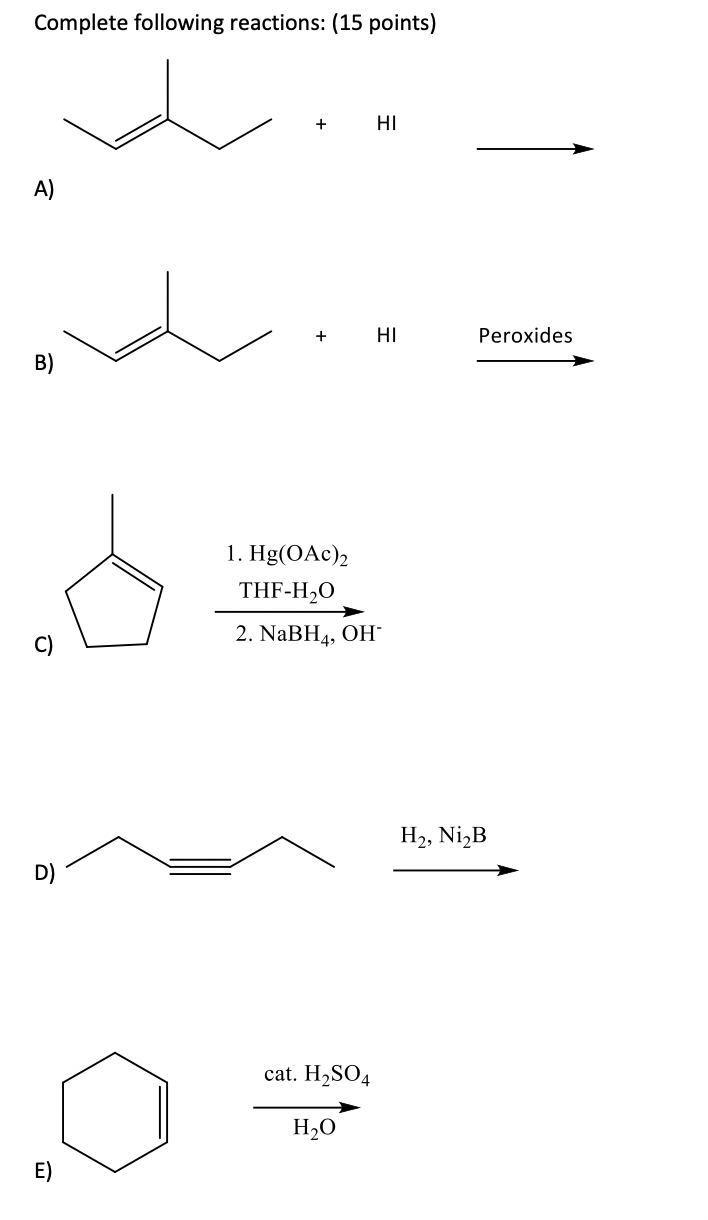 Solved I need help figuring out and completing these | Chegg.com