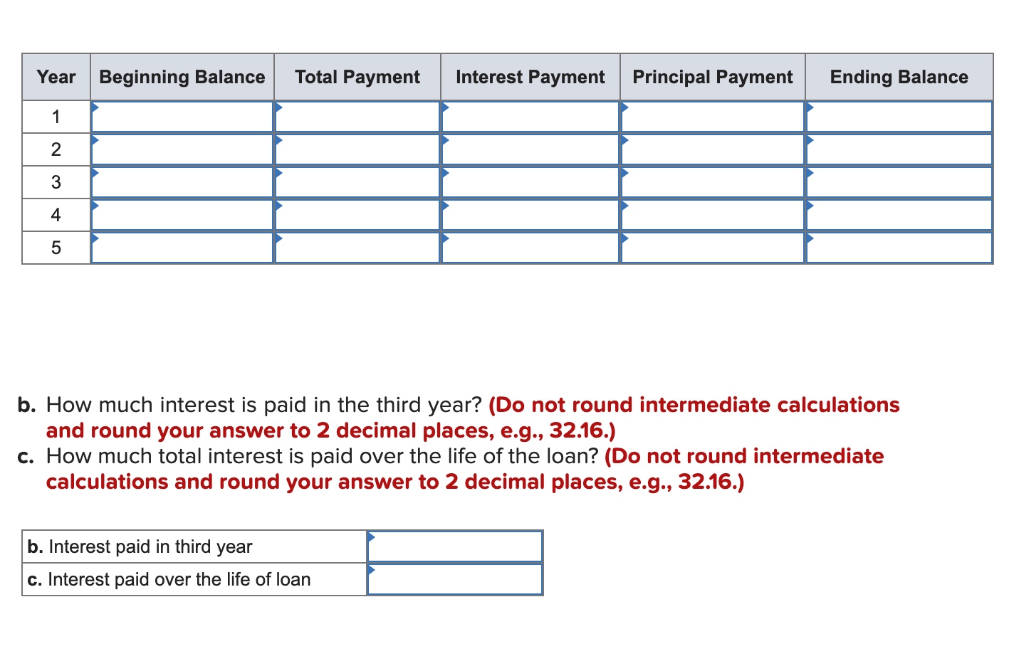 Solved Problem 6-55 Amortization with Equal Payments | Chegg.com