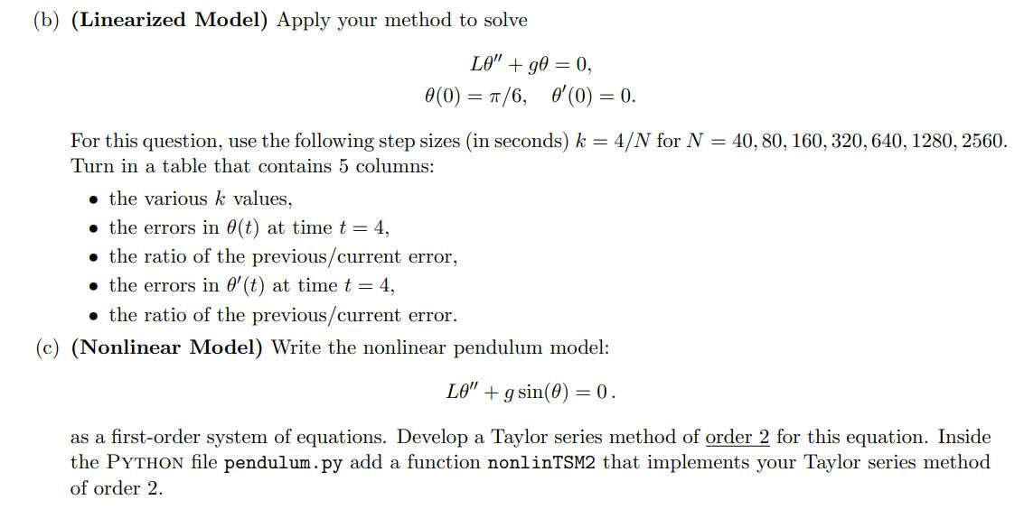 Numerical Methods for Ordinary Differential | Chegg.com