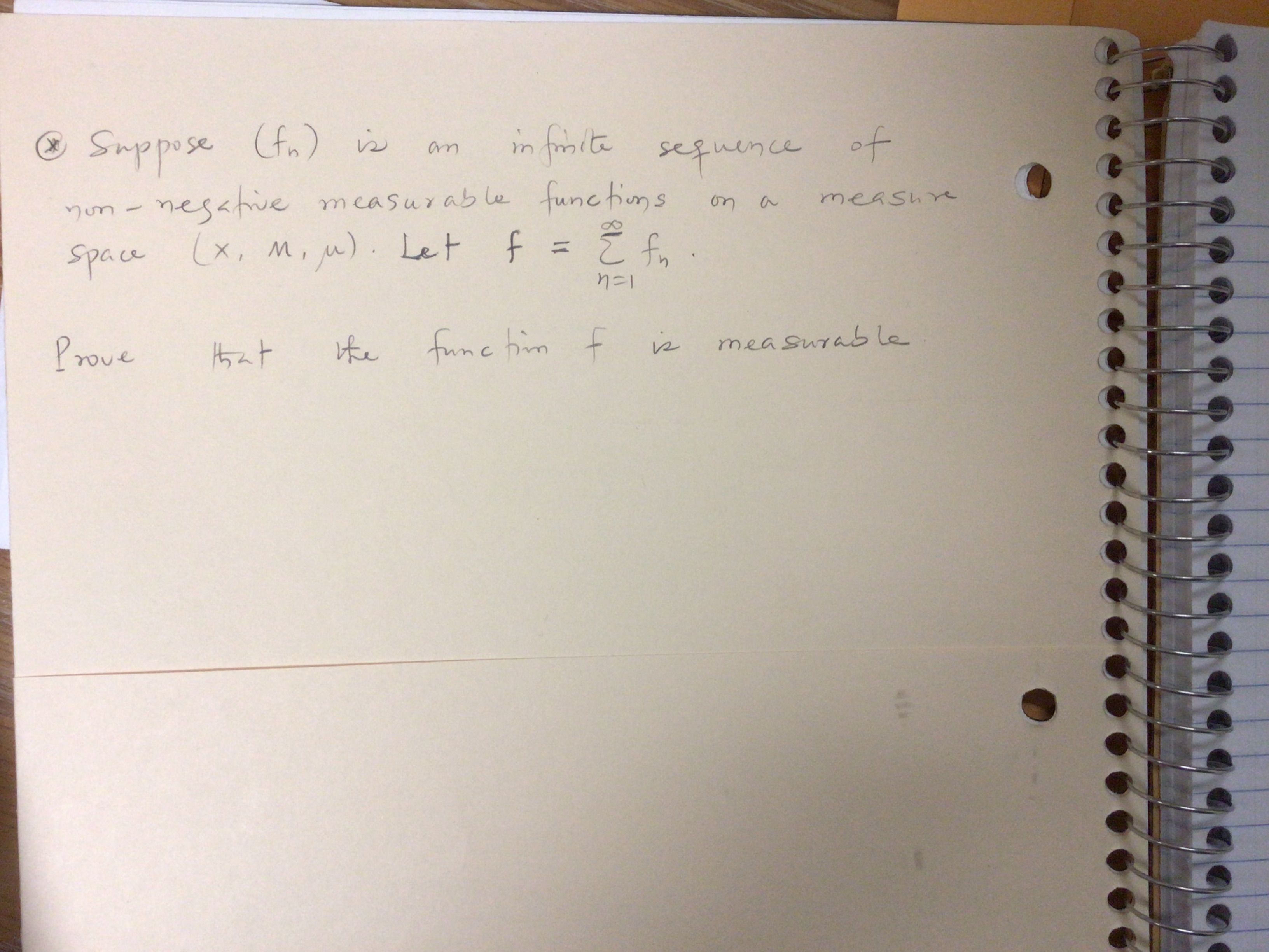 Solved * Sippose (fn) is an infinite sequence of | Chegg.com