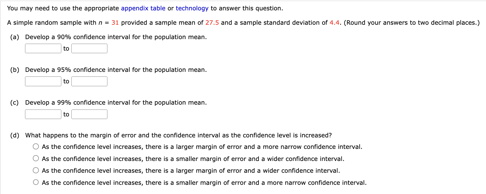 Solved You may need to use the appropriate appendix table or | Chegg.com