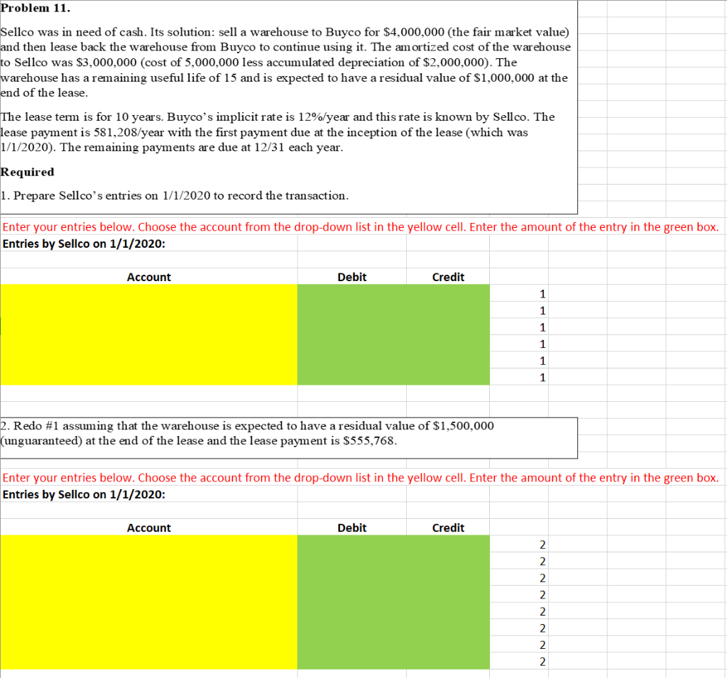 Solved Possible journal entries: Accumulated depreciation | Chegg.com