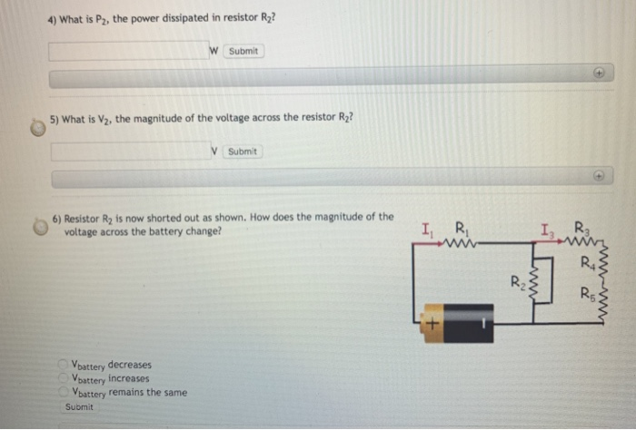 Solved Non-Ideal Battery 1 2 3 4 5 6 7 A circuit is | Chegg.com