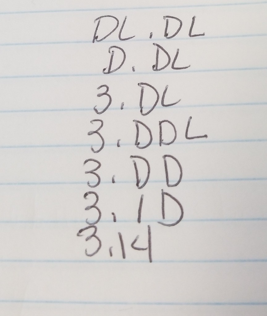 Solved DL is considered a placeholder for symbols in | Chegg.com