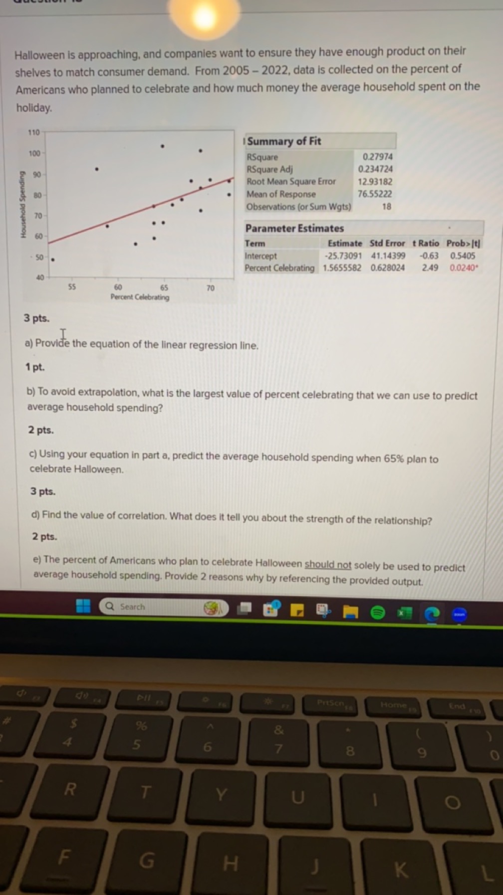 Solved Halloween is approaching, and companies want to | Chegg.com