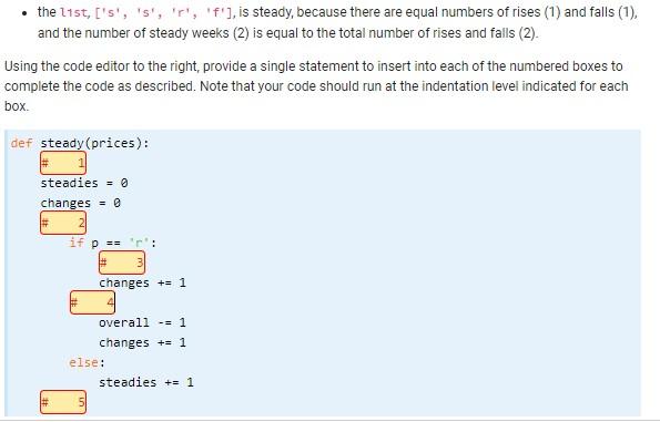 Solved This function monitors the price of lettuce over | Chegg.com