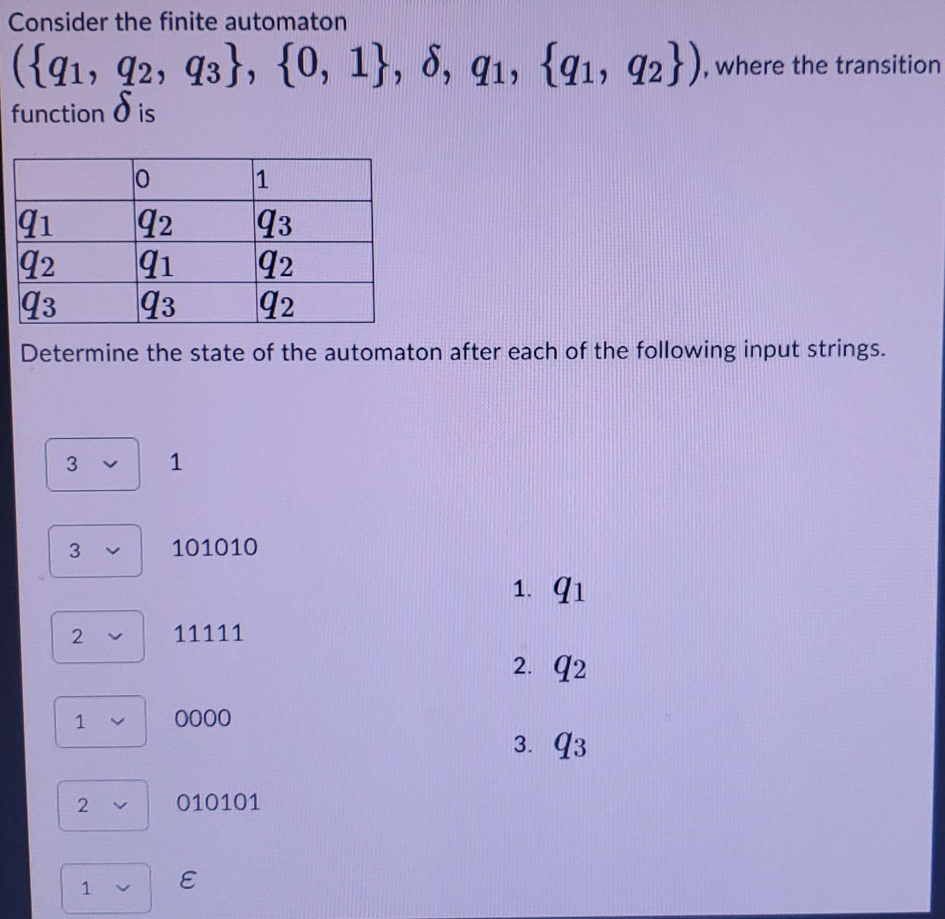Solved Four finite automata M1,M2,M3,M4 are shown in the | Chegg.com