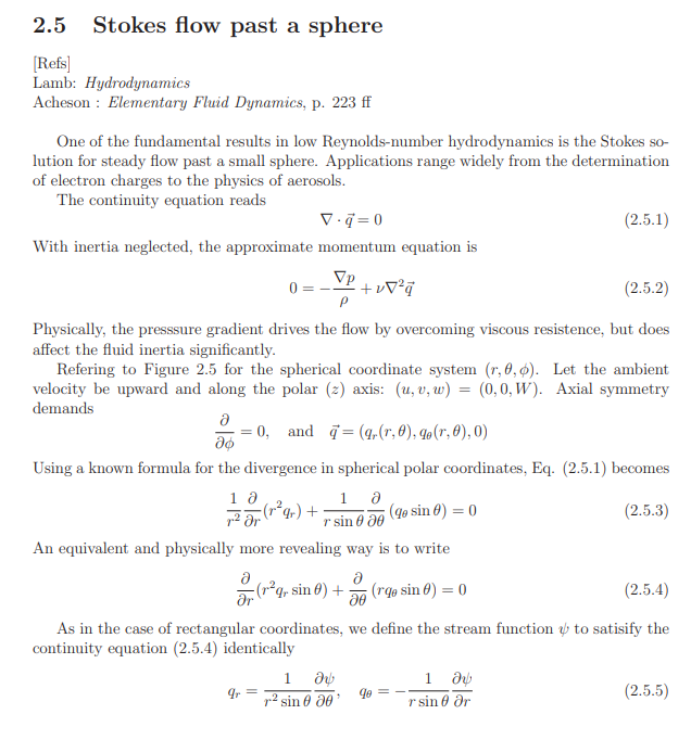 Solved One of the fundamental results in low Reynolds-number | Chegg.com