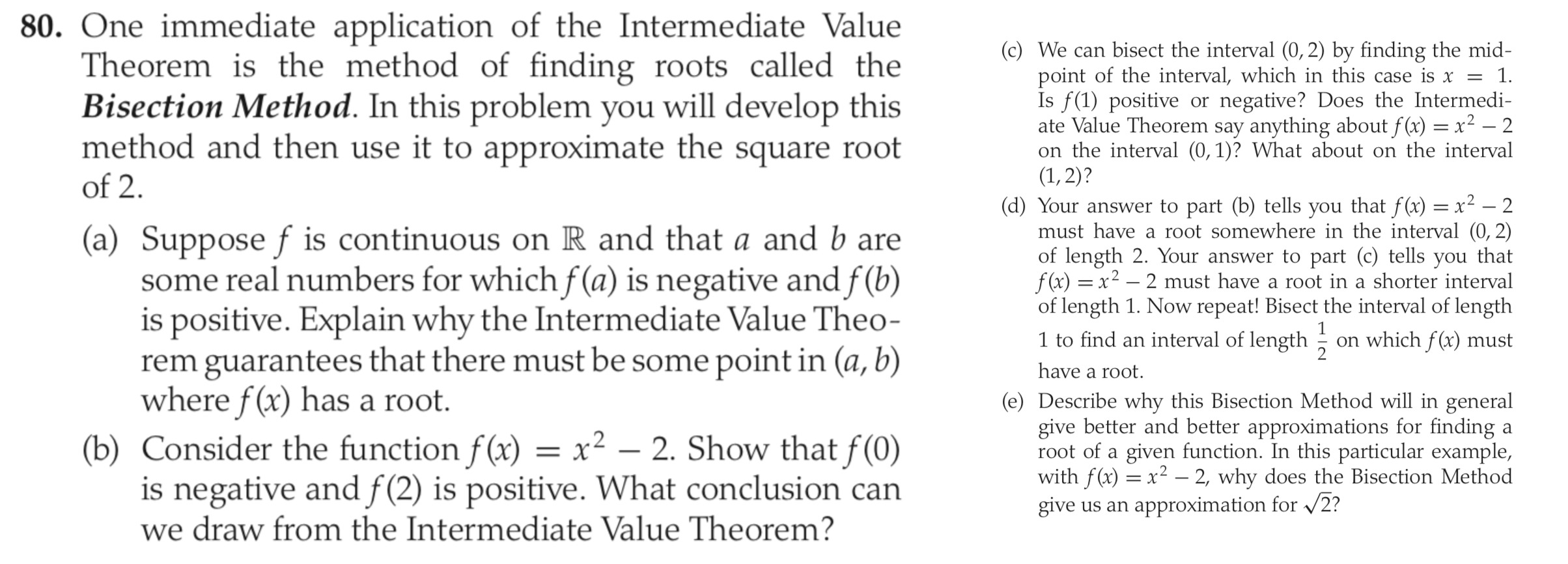Solved 80. One immediate application of the Intermediate | Chegg.com