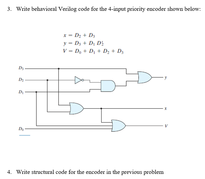 Solved For the state diagram below, code in Verilog the | Chegg.com