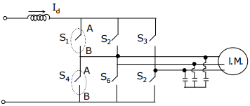 Solved A three-phase current source inverter used for speed | Chegg.com