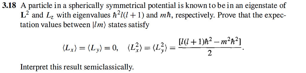 Solved 3.18 A particle in a spherically symmetrical | Chegg.com
