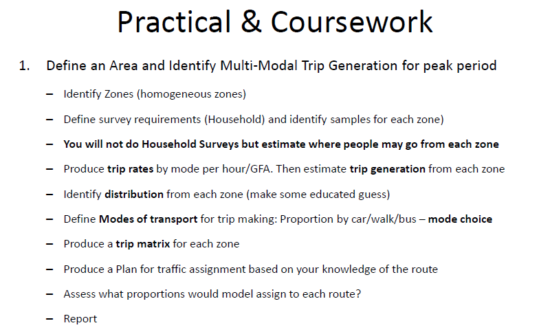 Practical & Coursework Define an Area and Identify | Chegg.com