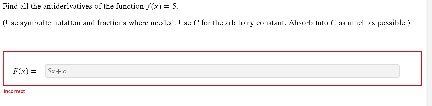 Solved Find all the antiderivatives of the function | Chegg.com
