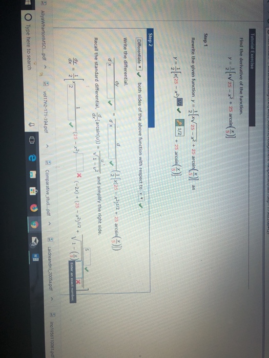 Solved come back to the skipped part Tutorial Exercise Write | Chegg.com