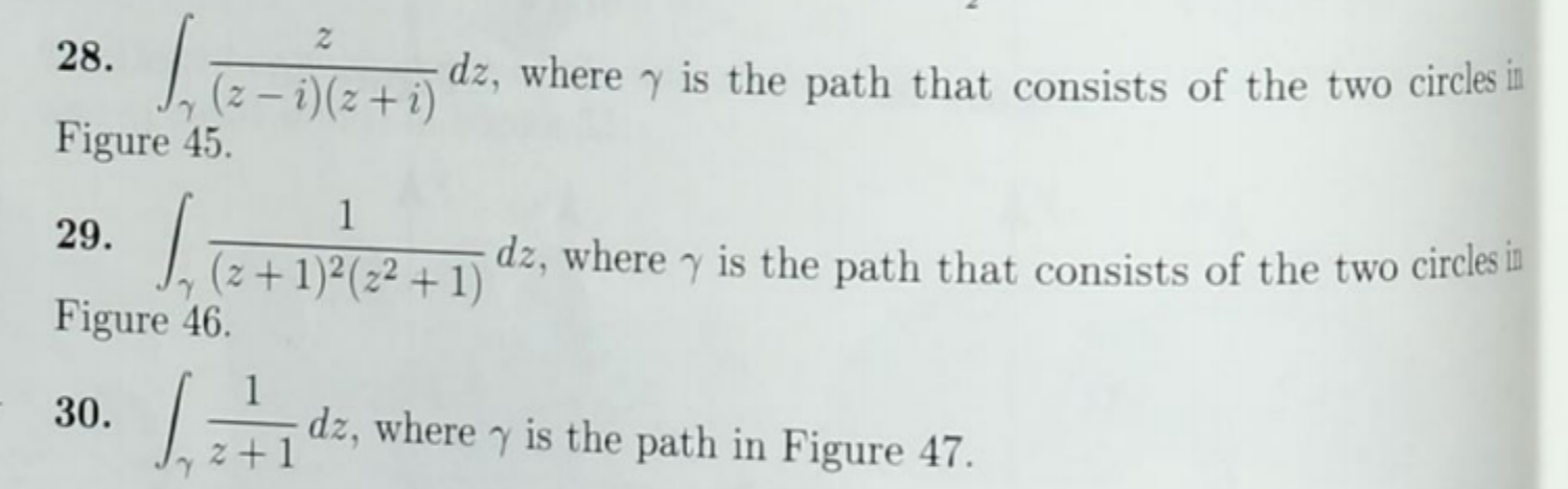 Solved How to use Cauchy Integral Theorem to do these | Chegg.com