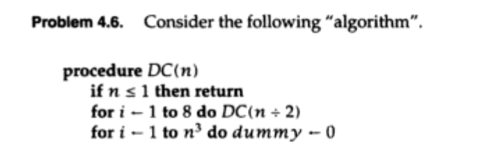 Solved Problem 46 Consider The Following Algorithm 9114