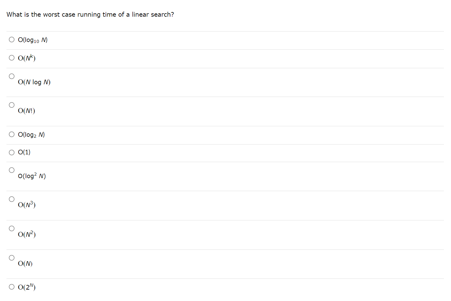Solved In average case scenario a standard binary search | Chegg.com