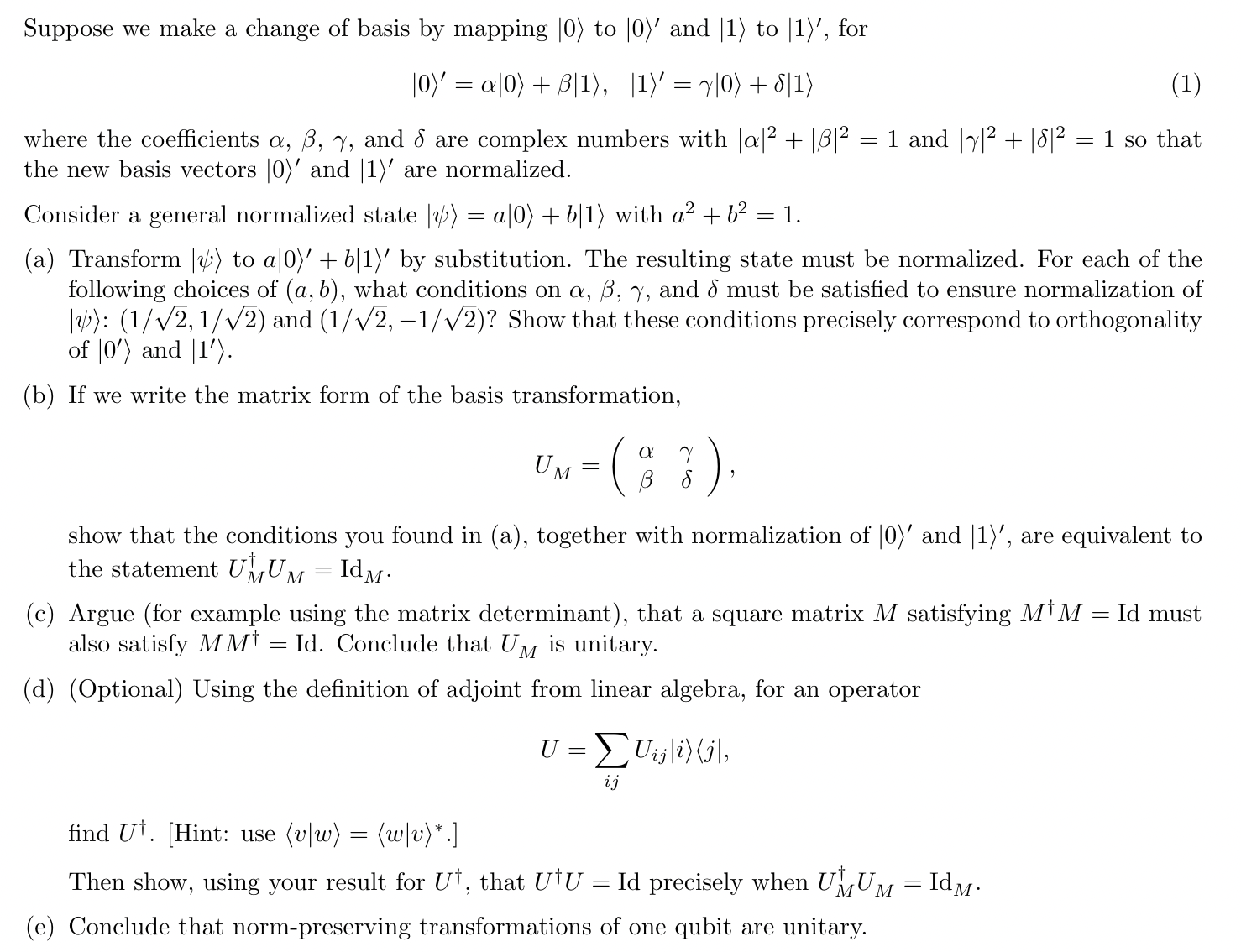 Solved Please solve (e). I want solutions to be clear and | Chegg.com