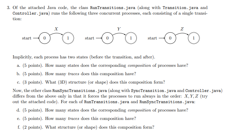 1 public class Transition implements Runnable { 2 // | Chegg.com