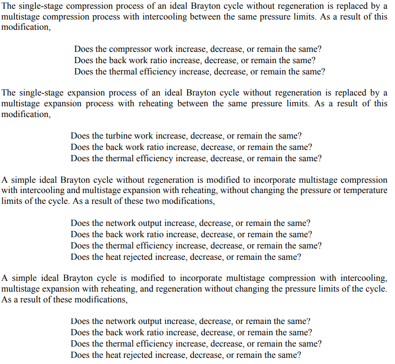 Solved The single-stage compression process of an ideal | Chegg.com
