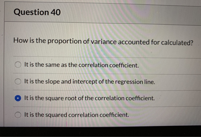 Solved uestion 39 1 pts Assume you have conducted a one-way | Chegg.com Solved uestion 39 1 pts Assume you have conducted a one-way | Chegg.com
