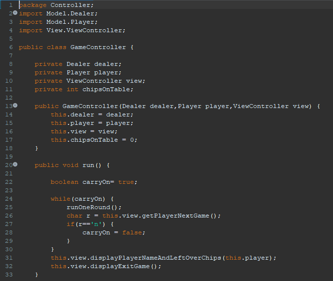 Solved 2. Task Enhance the one player Java game application | Chegg.com