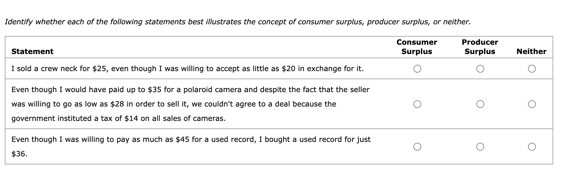Solved Identify whether each of the following statements | Chegg.com