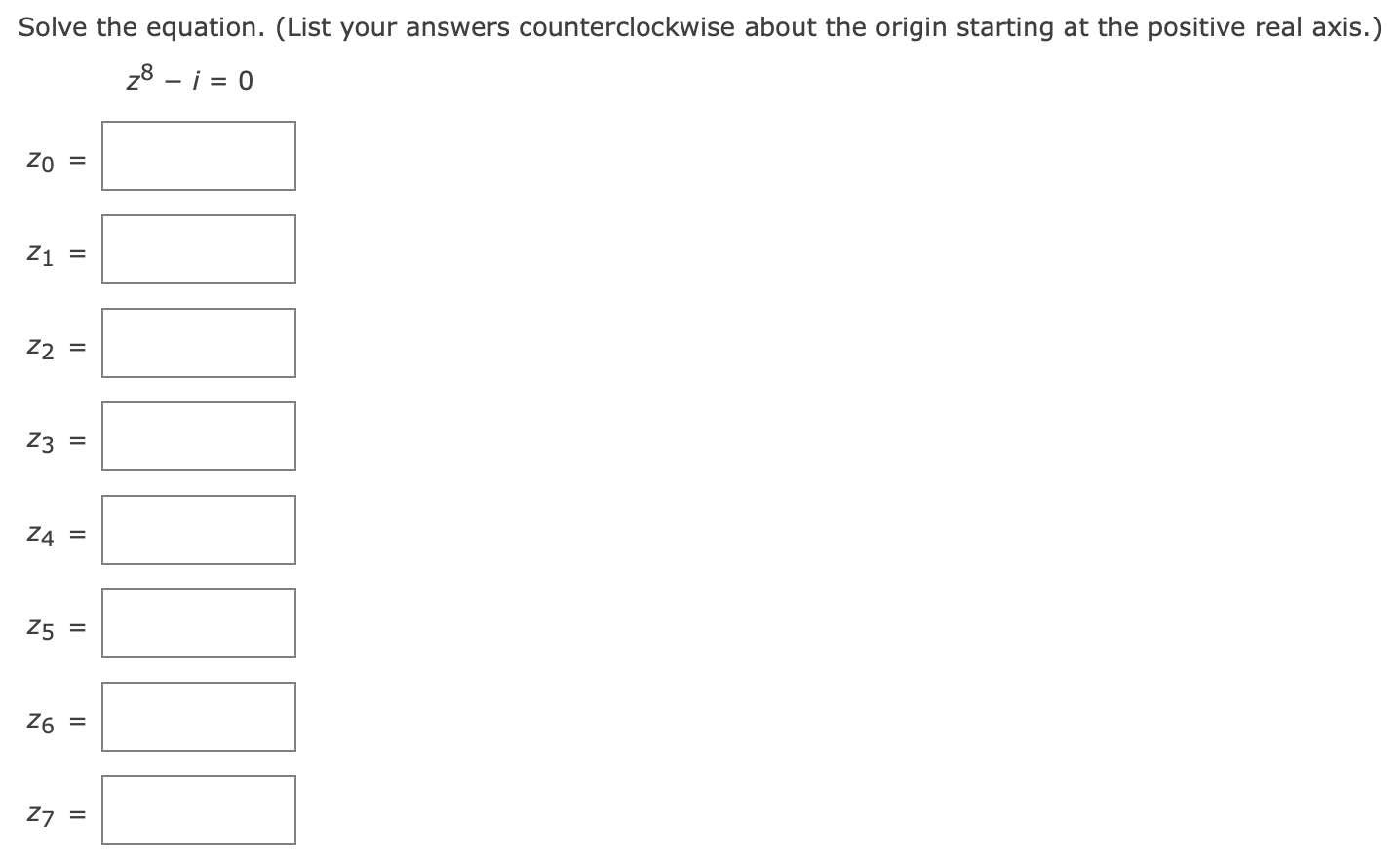 Solved Solve the equation. (List your answers | Chegg.com