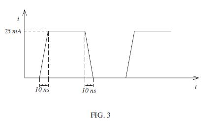 Solved A circuit supplies a 'square' current waveform, with | Chegg.com
