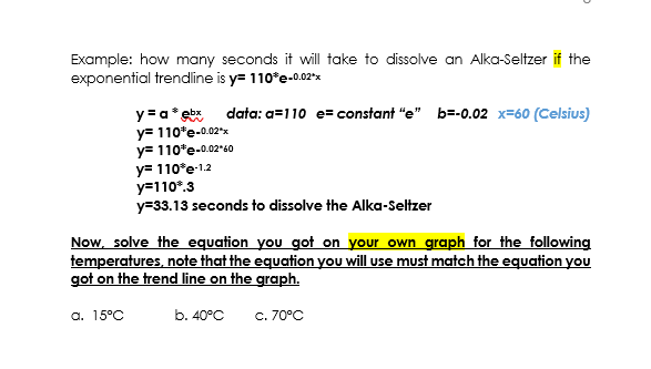 Solved Example: how many seconds it will take to dissolve an | Chegg.com