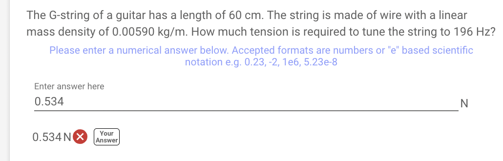 Solved A string of total length L and mass m is put under | Chegg.com