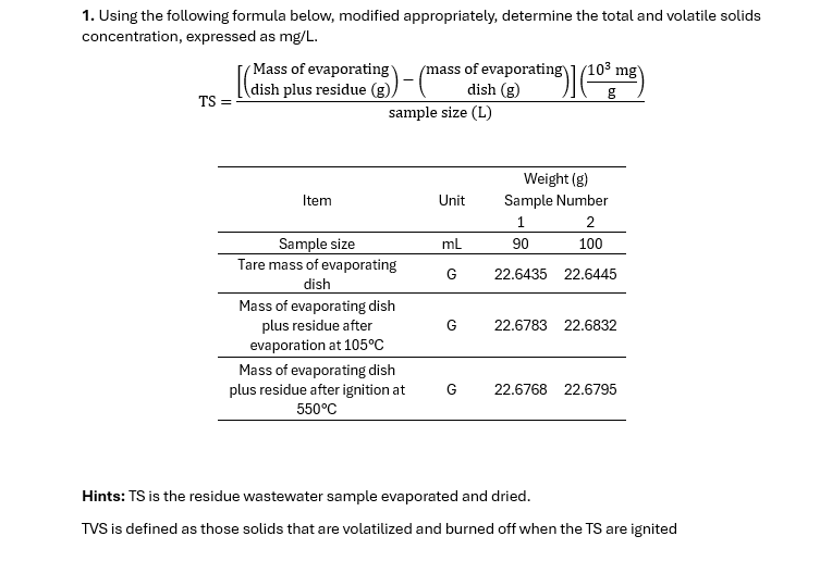 Solved Using the following formula below, modified | Chegg.com