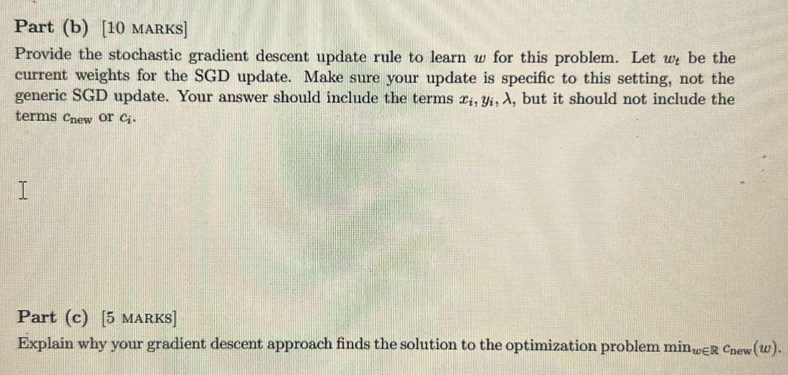 Solved Imagine you are given a classification dataset, with | Chegg.com