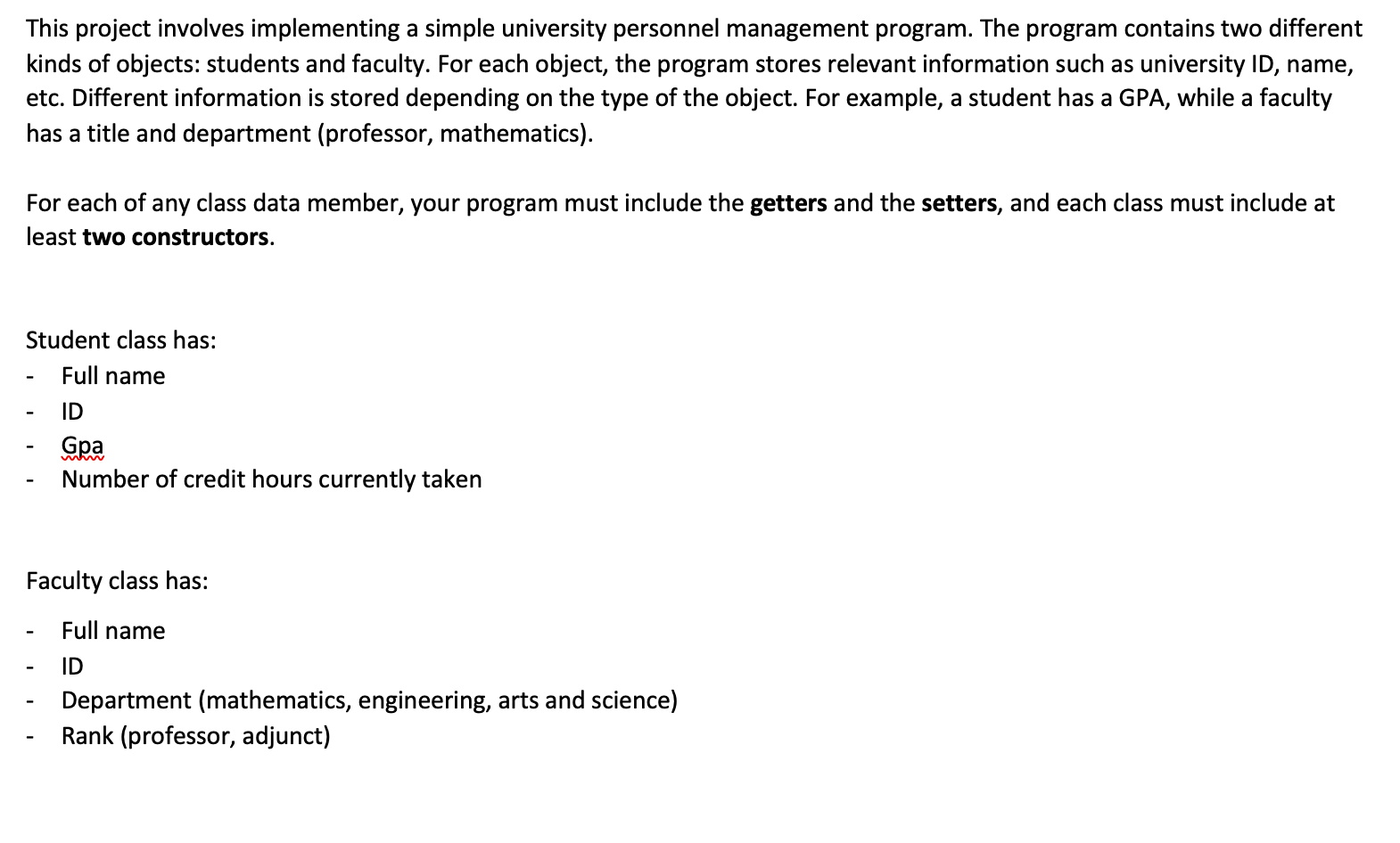 Solved This Project Involves Implementing A Simple