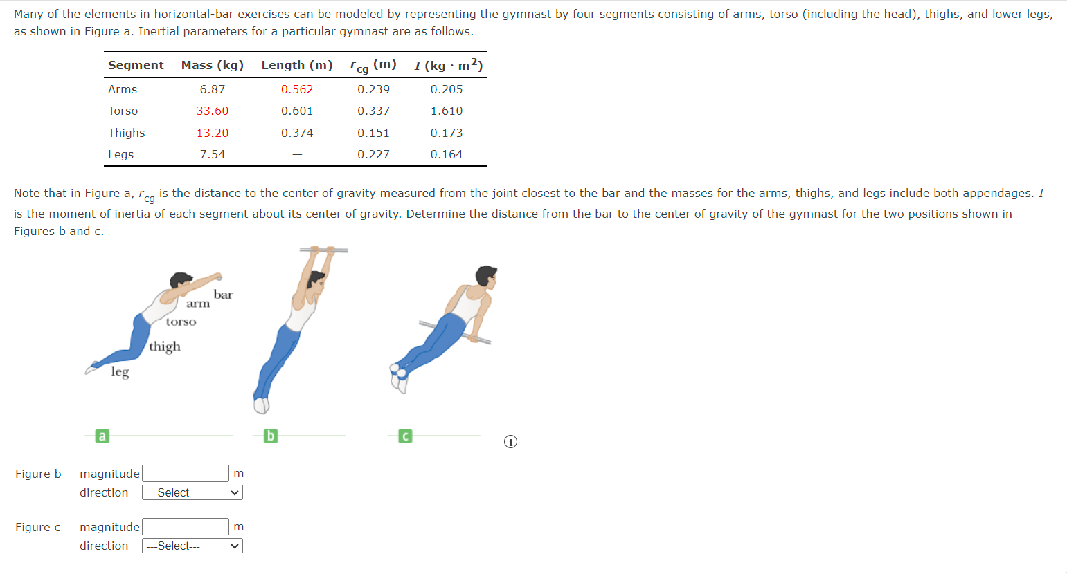 Solved Figures b and c. Figure b \begin{tabular}{ll} | Chegg.com