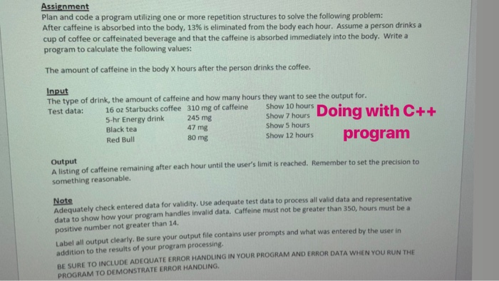 Solved Assignment Plan And Code A Program Utilizing One Or 4311
