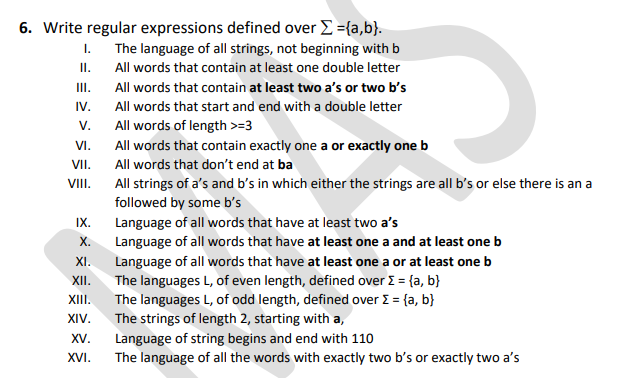 Solved solve these question of theory of automata here RE | Chegg.com
