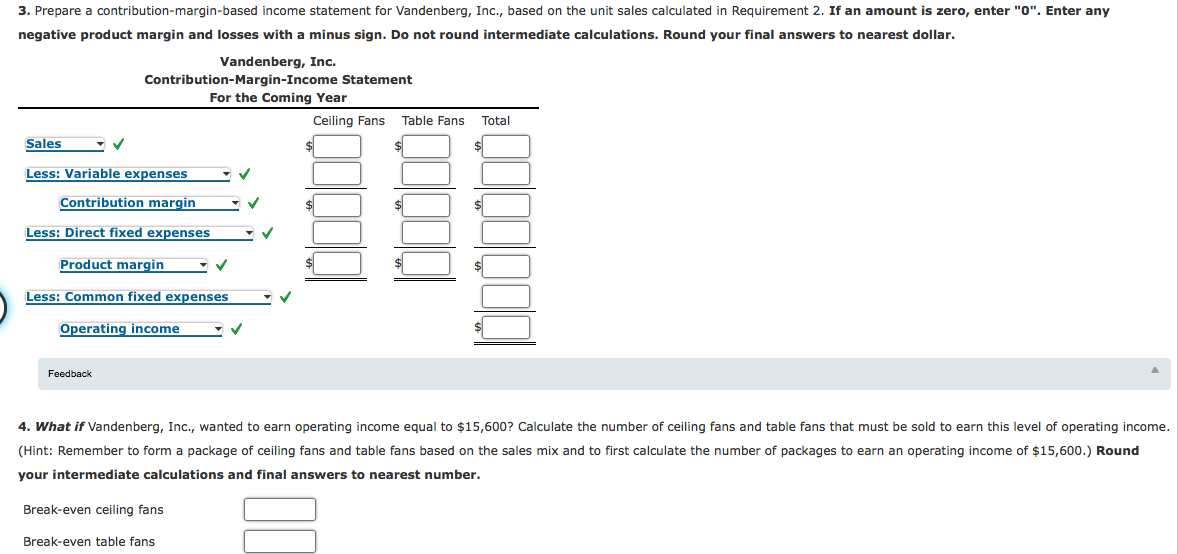 Solved Multiple-Product Break-Even and Target Profit | Chegg.com