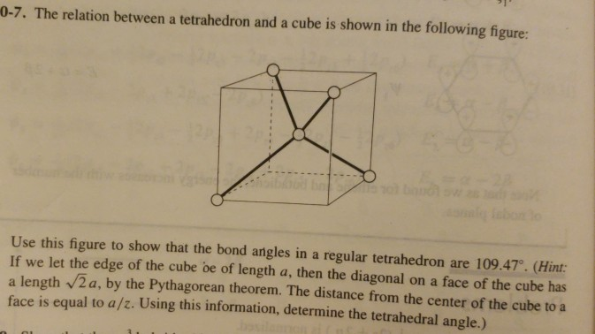 Regular Tetrahedron In A Cube